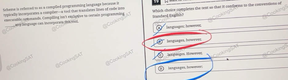 Solved: Scheme is referred to as a compiled programming language ...