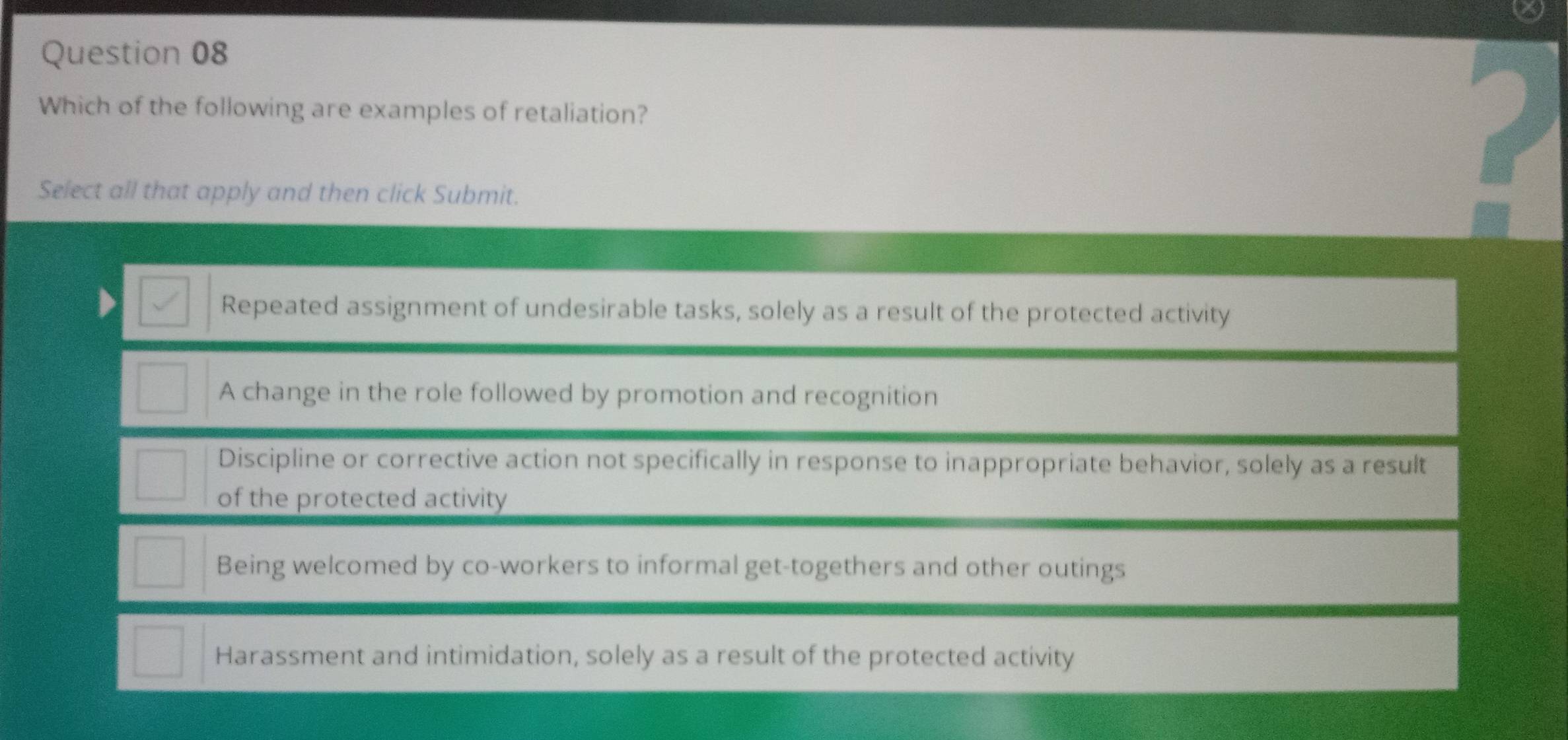 Solved: a Question 08 Which of the following are examples of ...