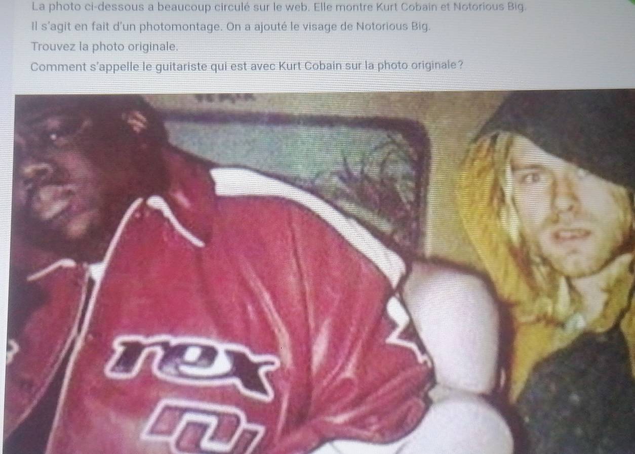Résolu :La photo ci-dessous a beaucoup circulé sur le web. Elle montre ...