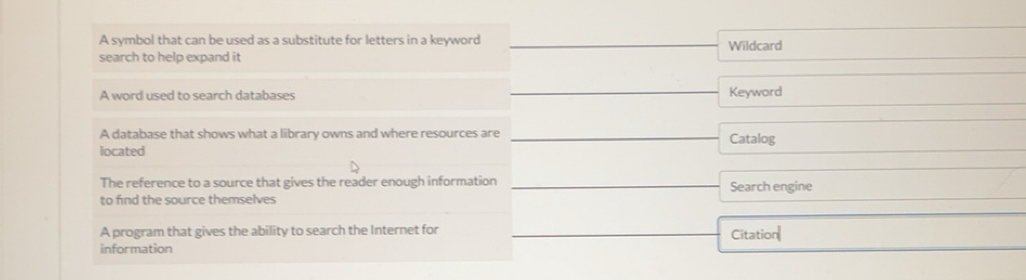 Solved: A symbol that can be used as a substitute for letters in a ...