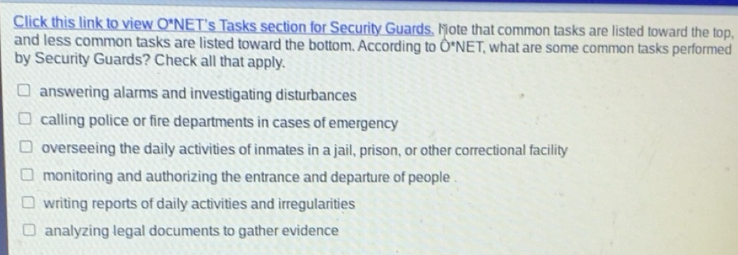 Solved: Click this link to view _ O^(ast) NET's Tasks section for ...
