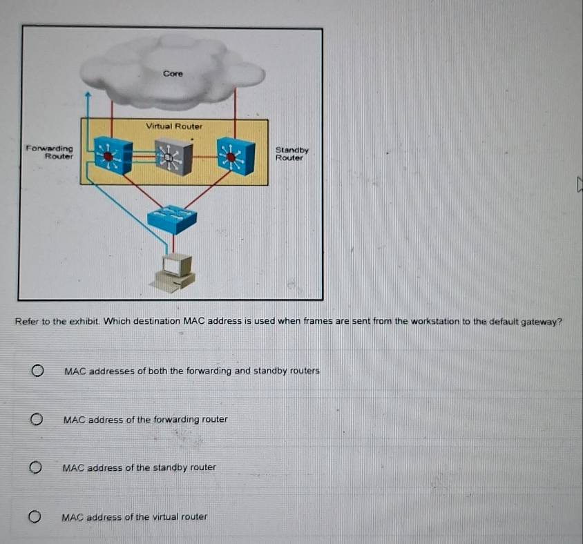 Solved: Refer to the exhibit. Which destination MAC address is used ...
