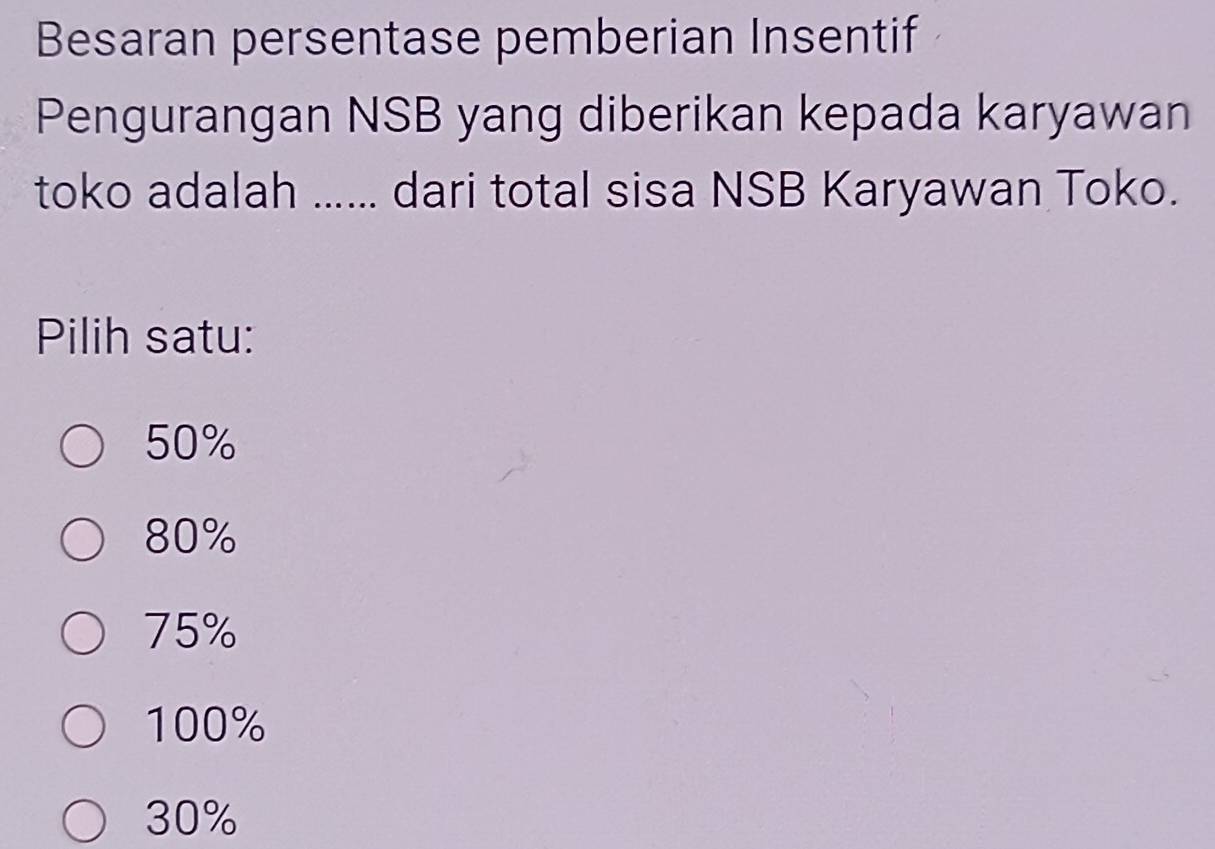 Telah dijawab:Besaran persentase pemberian Insentif Pengurangan NSB ...