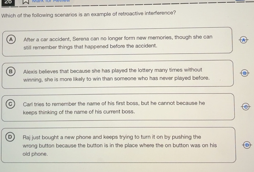 Resolvido:an Which of the following scenarios is an example of ...