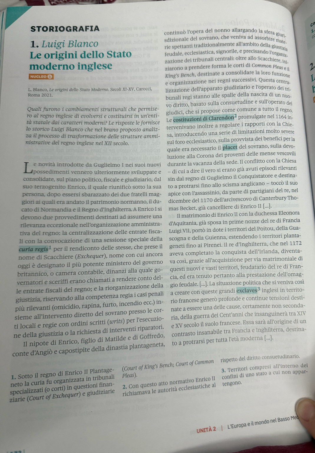 Risolto:STORIOGRAFIA continuò l'opera del nonno allargando la sfera ...