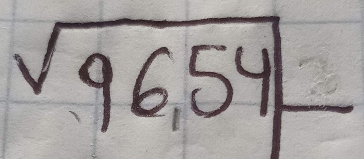 Resuelto:sqrt(96,54)_