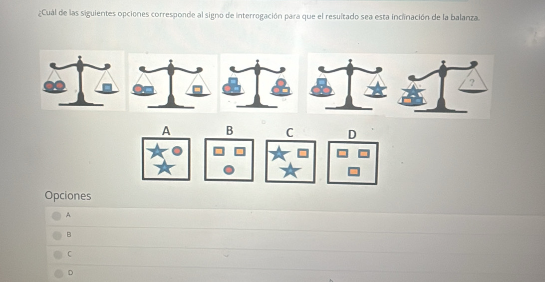 Solved: ¿Cuál de las siguientes opciones corresponde al signo de ...
