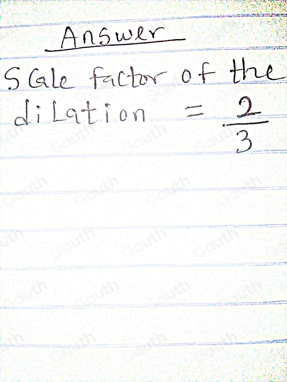 Solved: The parallelogram R'S'T'U' is a dilation of the parallelogram RSTU. What is the scale ...