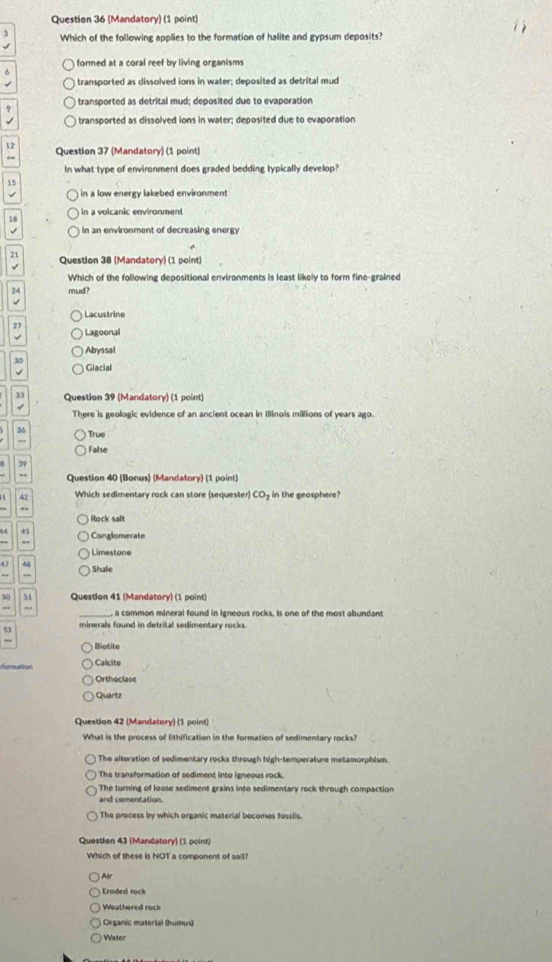 Solved: (Mandatory) (1 point) J Which of the following applies to the ...