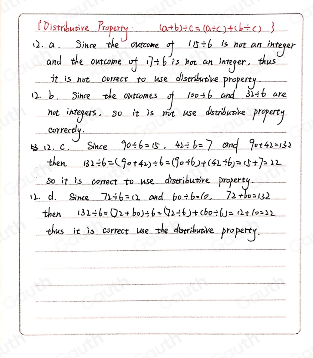 Solved: For 12a-12d, choose Yes or No to show how to use the ...