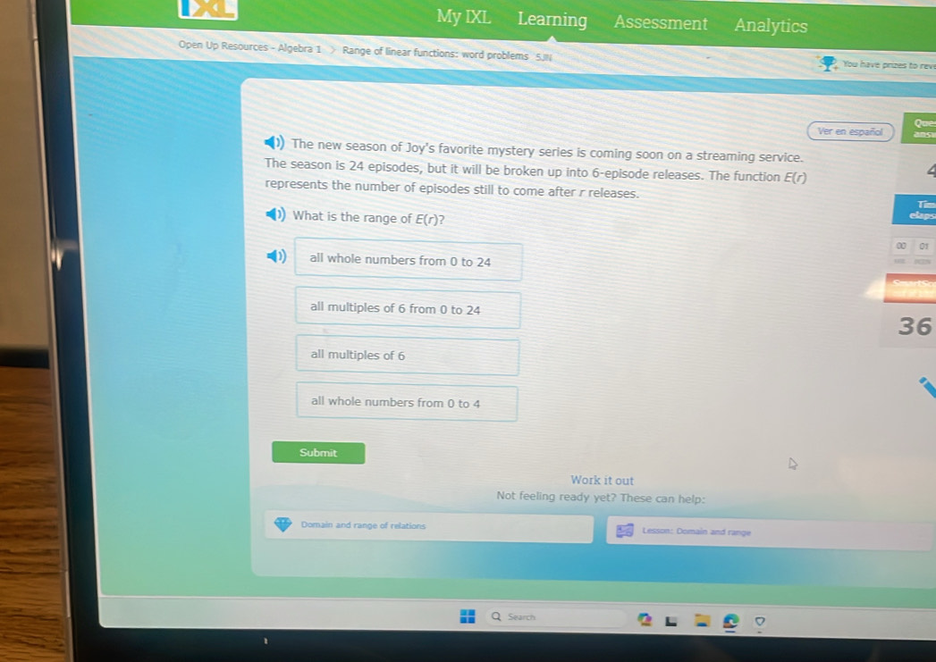 Solved: My IXL Learning Assessment Analytics Open Up Resources ...
