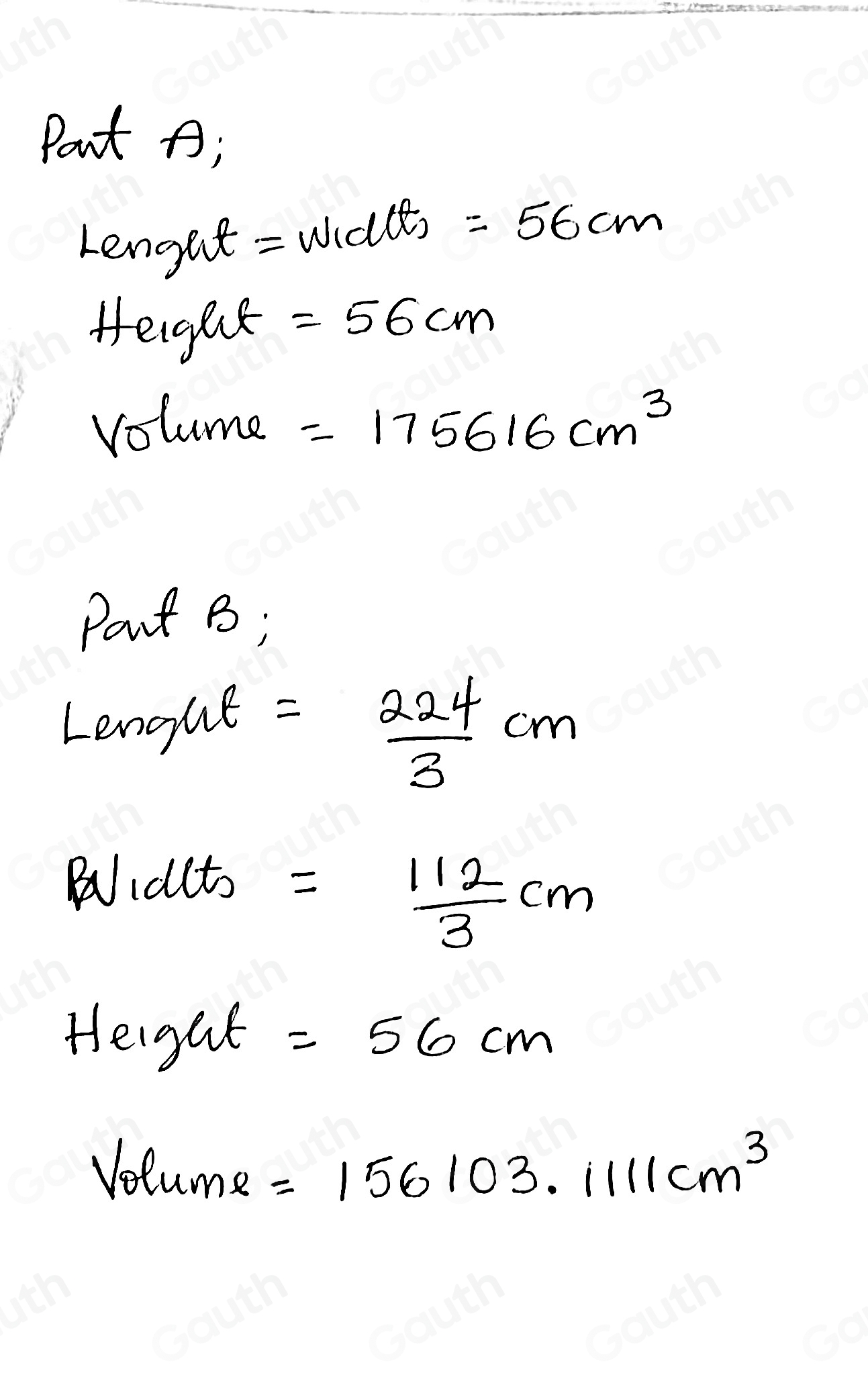 Solved: Some airlines have restrictions on the size of items of luggage ...