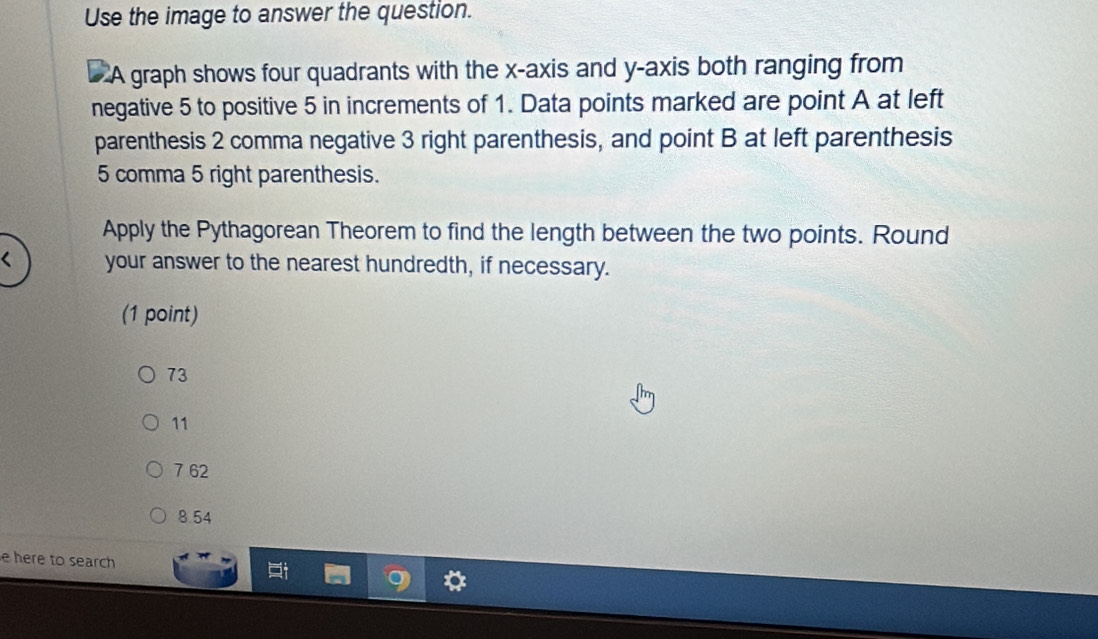 Solved: Use the image to answer the question. ₹ A graph shows four ...