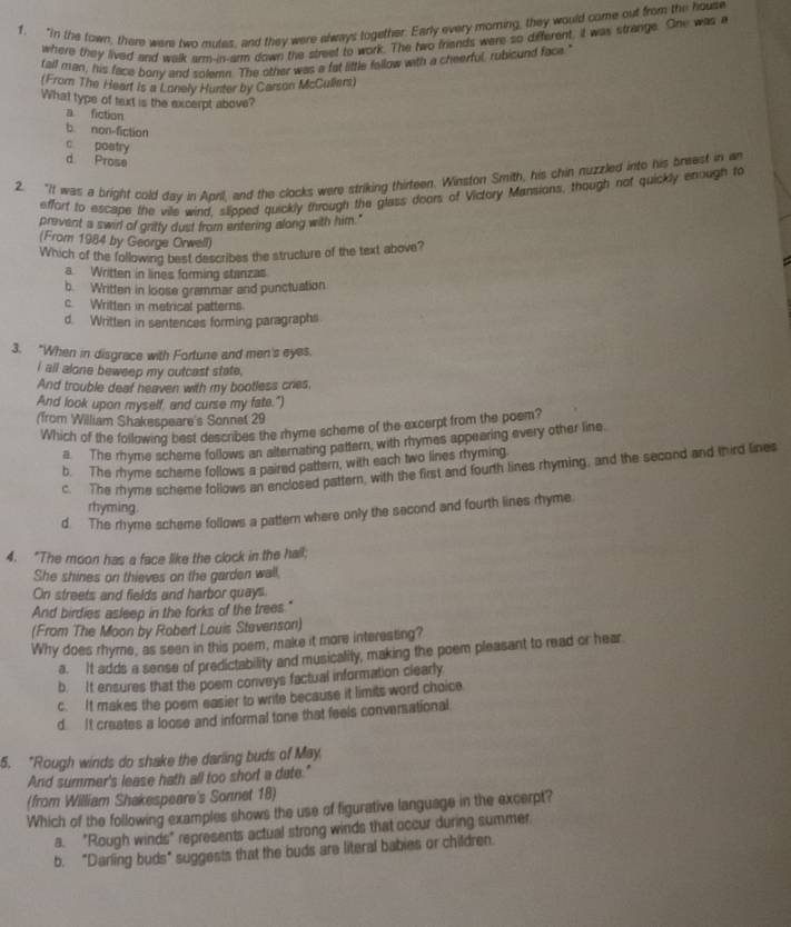 Solved: "in the town, there were two mutes, and they were always ...