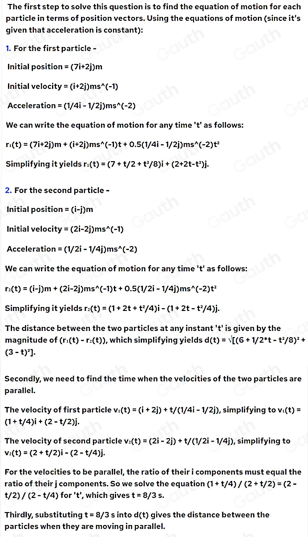 Solved: Relative to a fixed origin 0, the horizontal unit vectors i and ...
