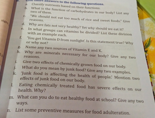 Solved: Live shart answers to the following questions. a Classify ...