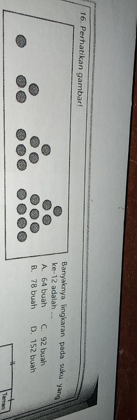 Telah dijawab:Perhatikan gambar! a lingkaran pada suku yang alah ...