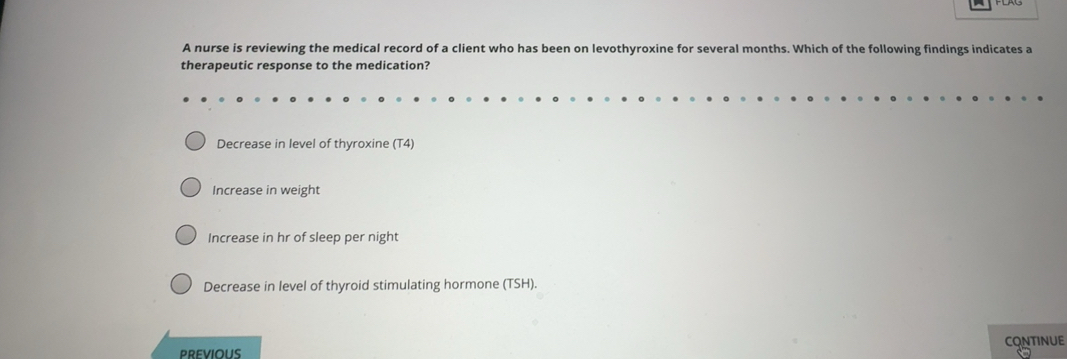 Solved: A nurse is reviewing the medical record of a client who has ...