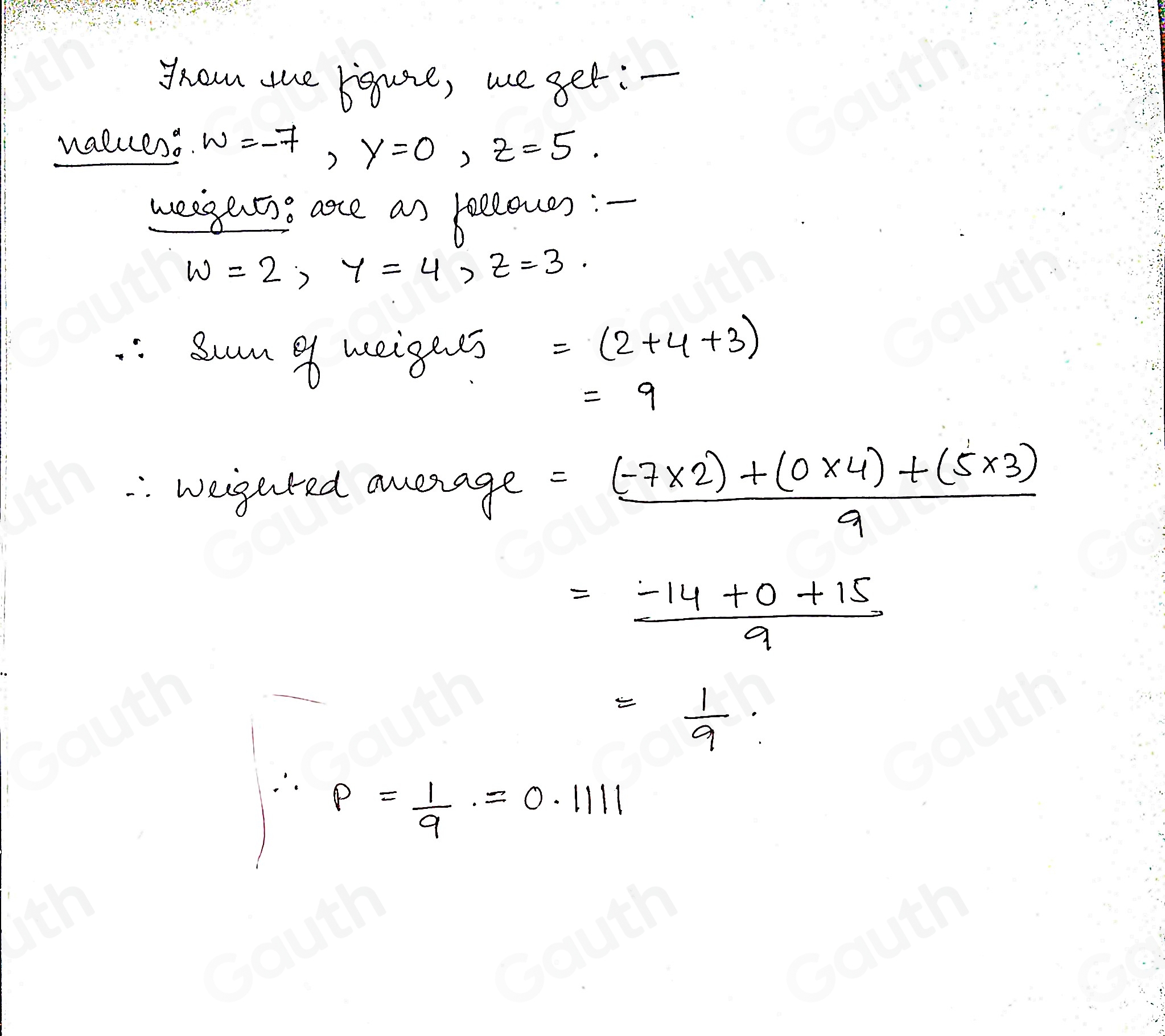 Solved: Use the number line to find the coordinate of P that represents ...
