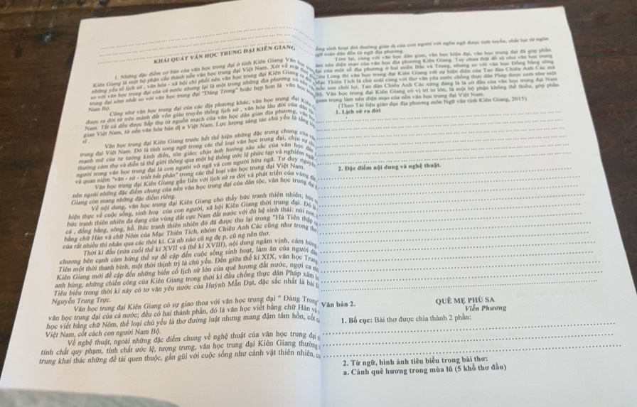 Giải quyết:Khải quật văn học trung đại kiên giang Ông sinh hoạt đời ...