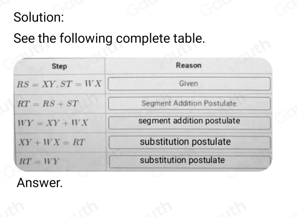 Solved: Complete the Proof Instructions: Complete the following proof by dragging and dropping ...