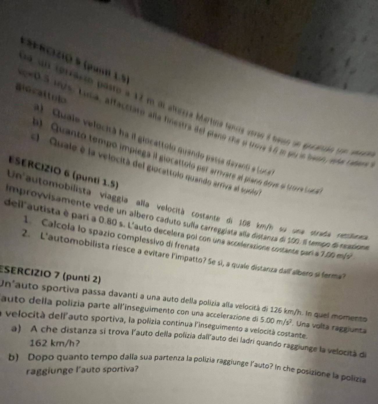Risolto:SF GC)ZiO 5 (punt 1.5) alorattulo aa un terrásão pasro a 12 m ...