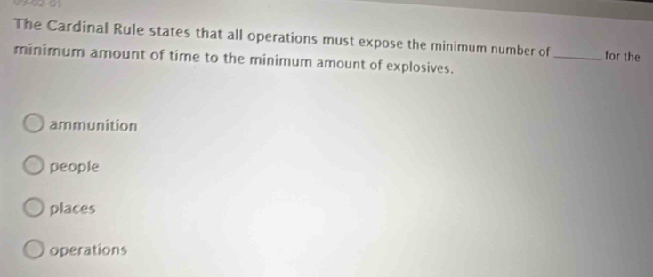 Solved: The Cardinal Rule states that all operations must expose the ...