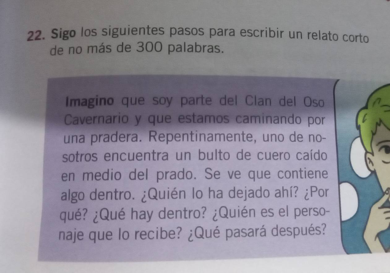 Resuelto:Sigo los siguientes pasos para escribir un relato corto de no ...
