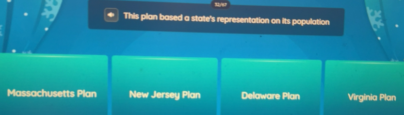 Solved: 32/67 This plan based a state's representation on its ...