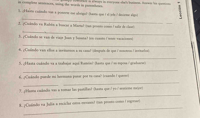 Solved: ospy eoworker is always in everyone else's business. Answer his ...