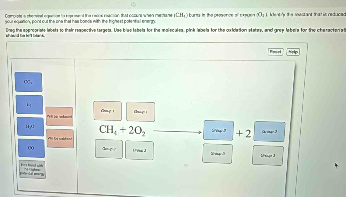 Solved: Complete a chemical equation to represent the redox reaction ...