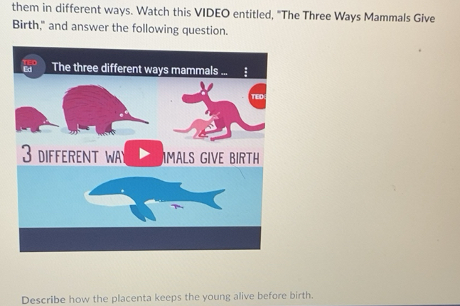 Solved: them in different ways. Watch this VIDEO entitled, "The Three ...