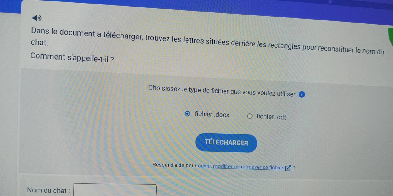 Résolu :Dans le document à télécharger, trouvez les lettres situées ...