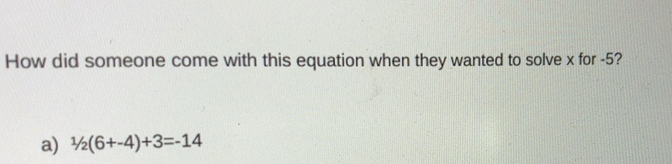 Solved: How did someone come with this equation when they wanted to ...