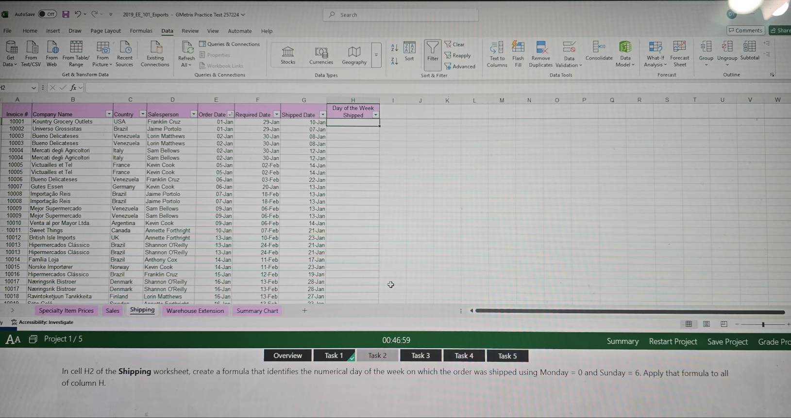 Solved: 2019_EE_101_Exports - GMetrix Practice Test 257224 Search ...