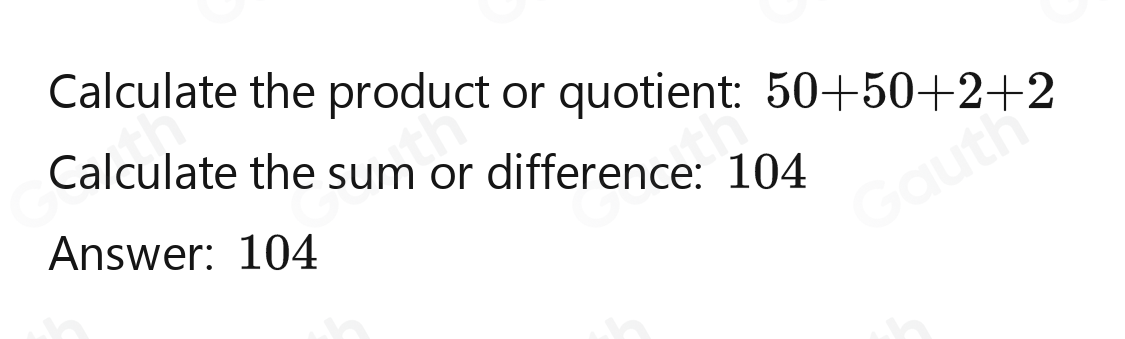 Solved: 50+50-25* 0+2+2 [Math]