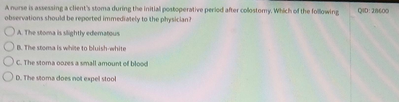 Solved: observations should be reported immediately to the physician? A ...