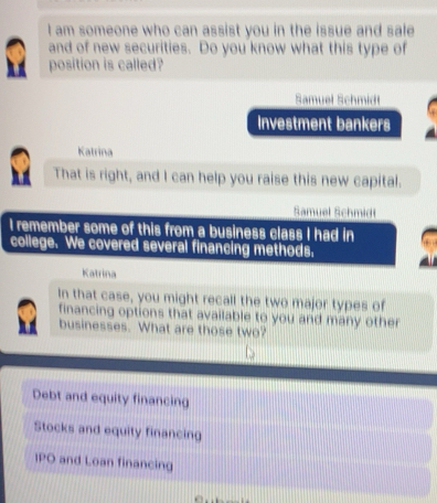 Solved: am someone who can assist you in the issue and sale and of new ...