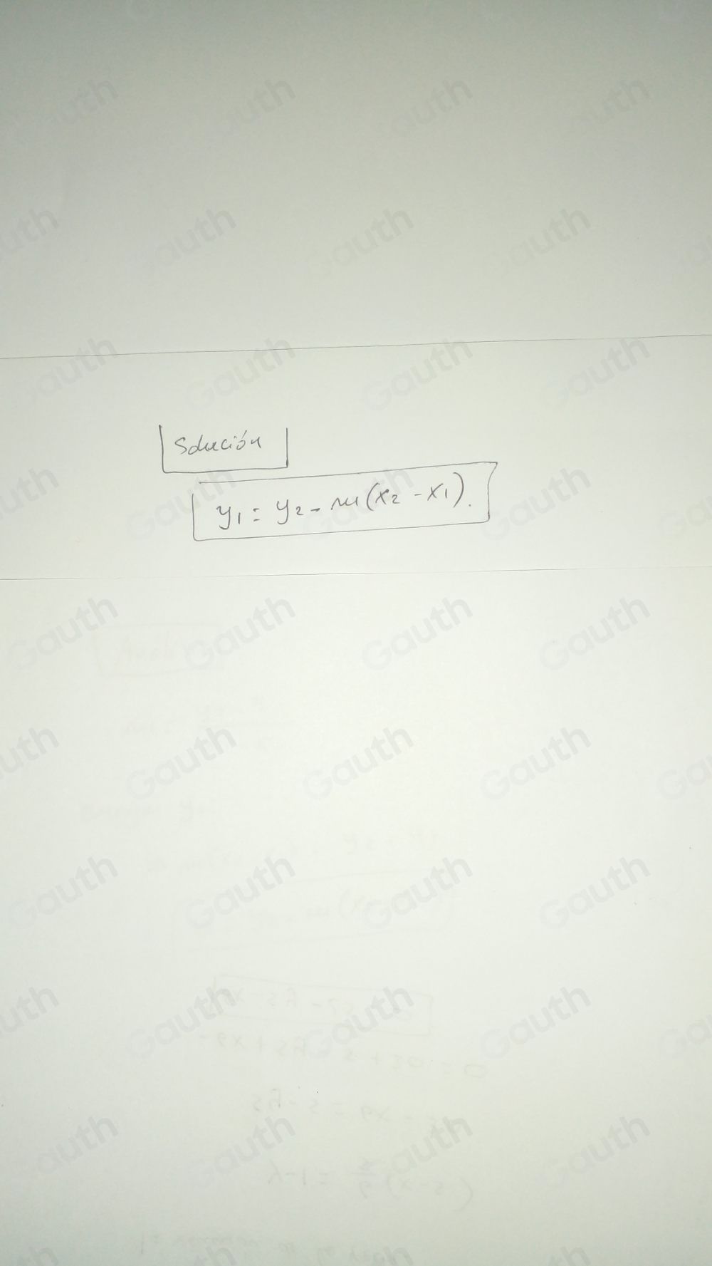Solved: La fórmula para calcular la pendiente de una recta en el plano ...