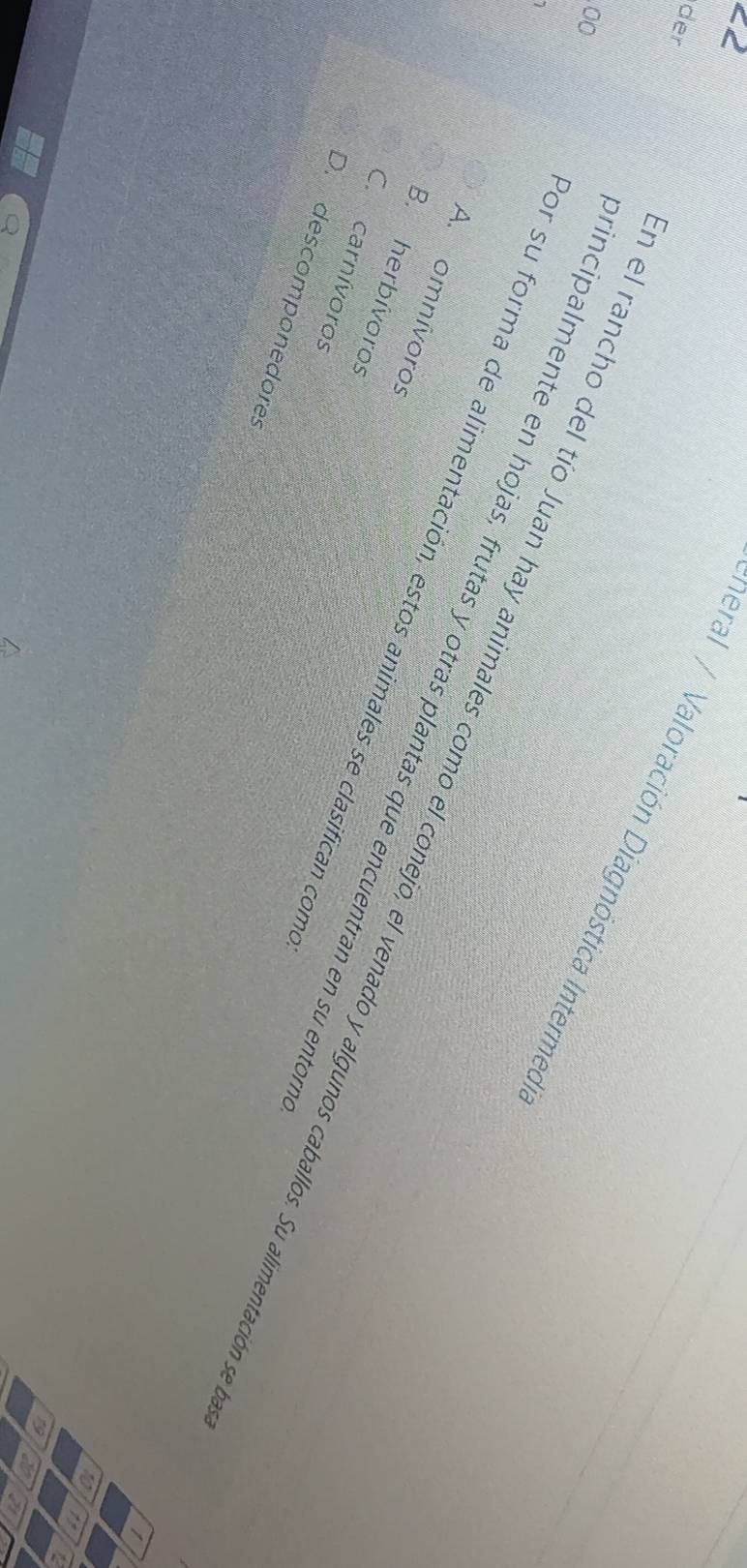 Resuelto:der al / Valoración Diagnóstica Intermed 00 rincipalmente en ...