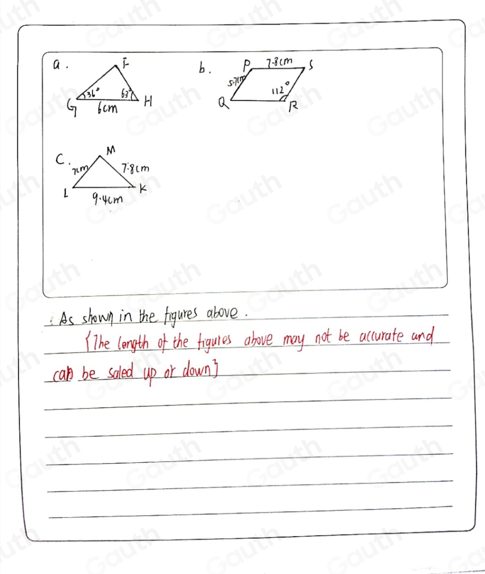 Solved: (16) GEOMETRY OF 2D SHAPES AND CONSTRUCTION OF GEOMETRIC ...