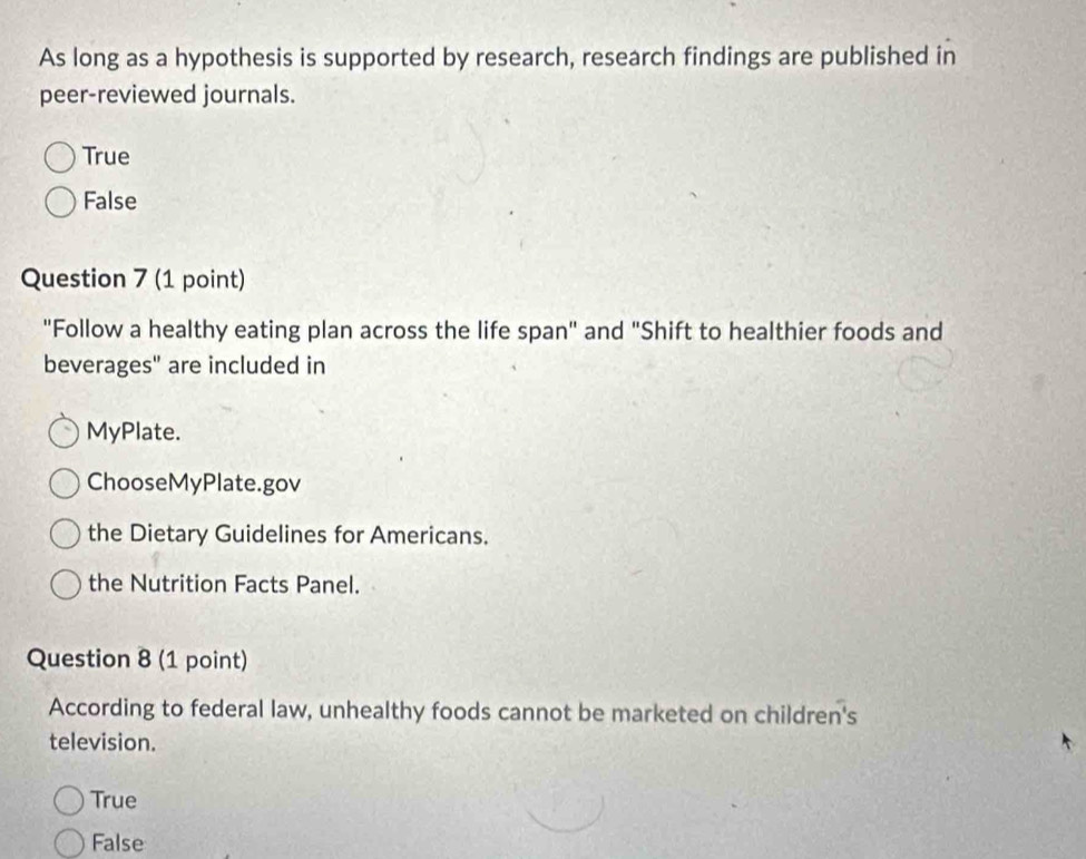 Solved: As long as a hypothesis is supported by research, research ...