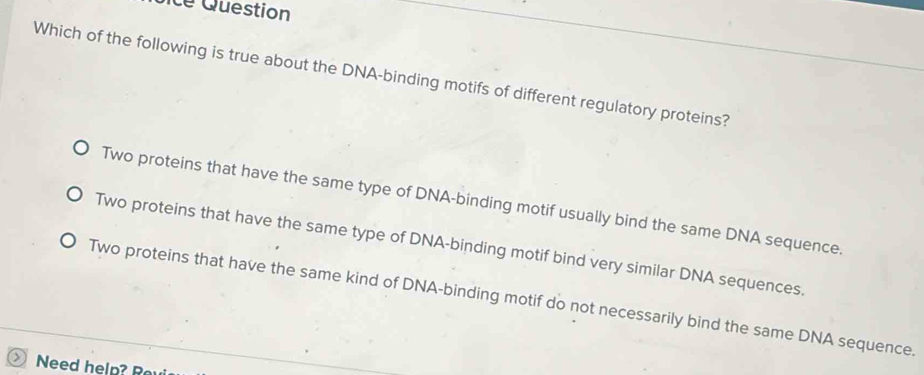 Solved: ice Question Which of the following is true about the DNA ...