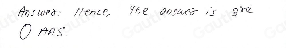 Solved: 9 10 6 57:29 The proof ABC≌ DCB that is shown. What is the missing reason in the proof ...
