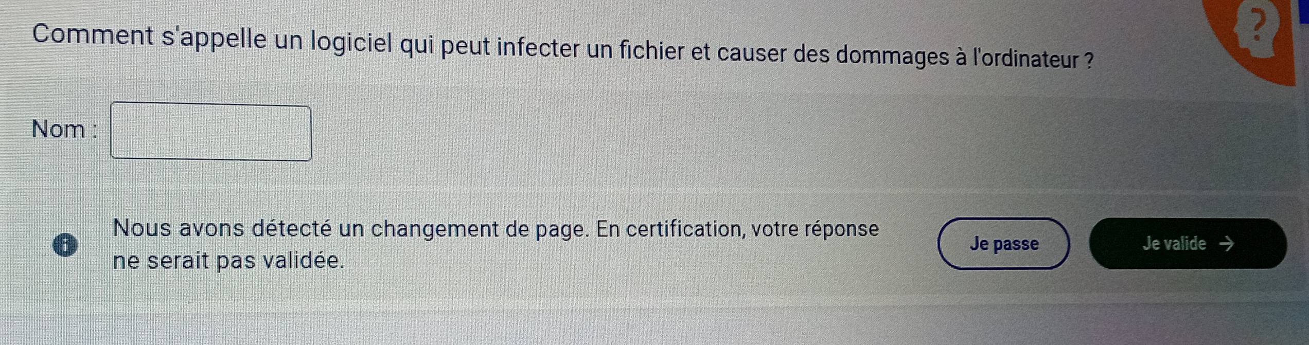 Résolu :Comment s'appelle un logiciel qui peut infecter un fichier et ...