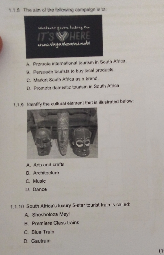 Solved: The aim of the following campaign is to: Whatever you're ...