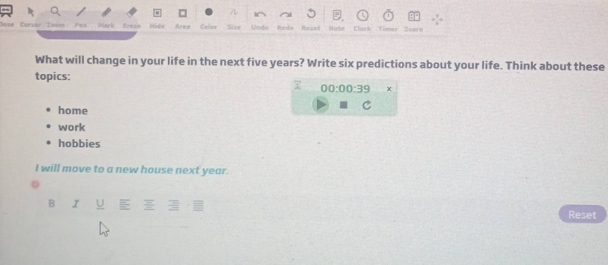 Resuelto:Jase Cursor Zoom Pen Mark Erase Mide Area Color Size Undo Reda ...