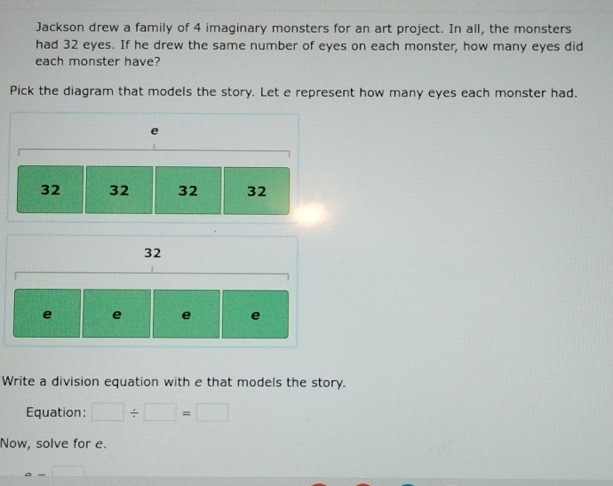 Solved: Jackson drew a family of 4 imaginary monsters for an art ...