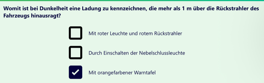 Womit Ist Bei Dunkelheit Eine Ladung