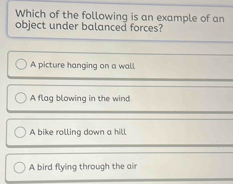 Solved: Which of the following is an example of an object under ...